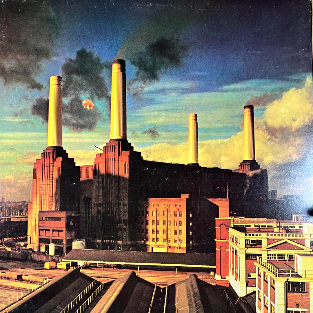 Rare Original U.K. '77 Pink Floyd ANIMALS Record Album Classic Rock ...