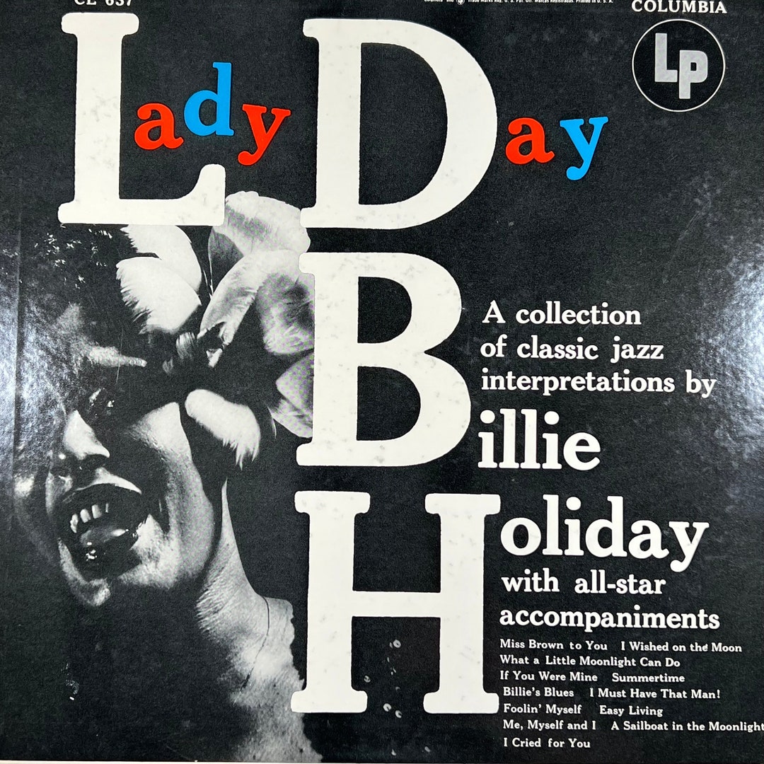 Classic BILLIE HOLIDAY Lady Day Record Album Vintage Jazz Vocals Vinyl ...