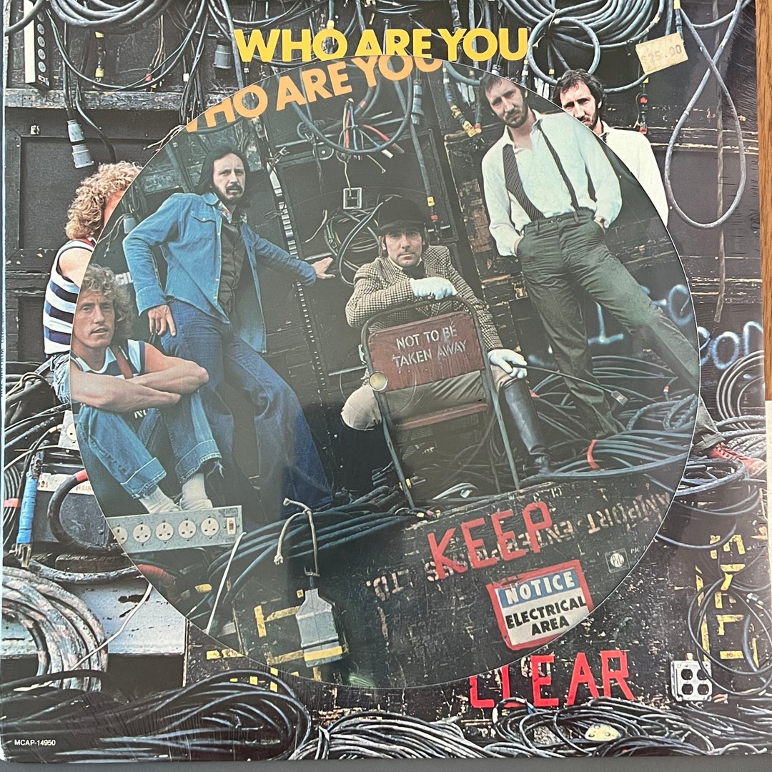 Rare Original '78 the WHO Who Are You Picture Disc Still SEALED ! Keith ...