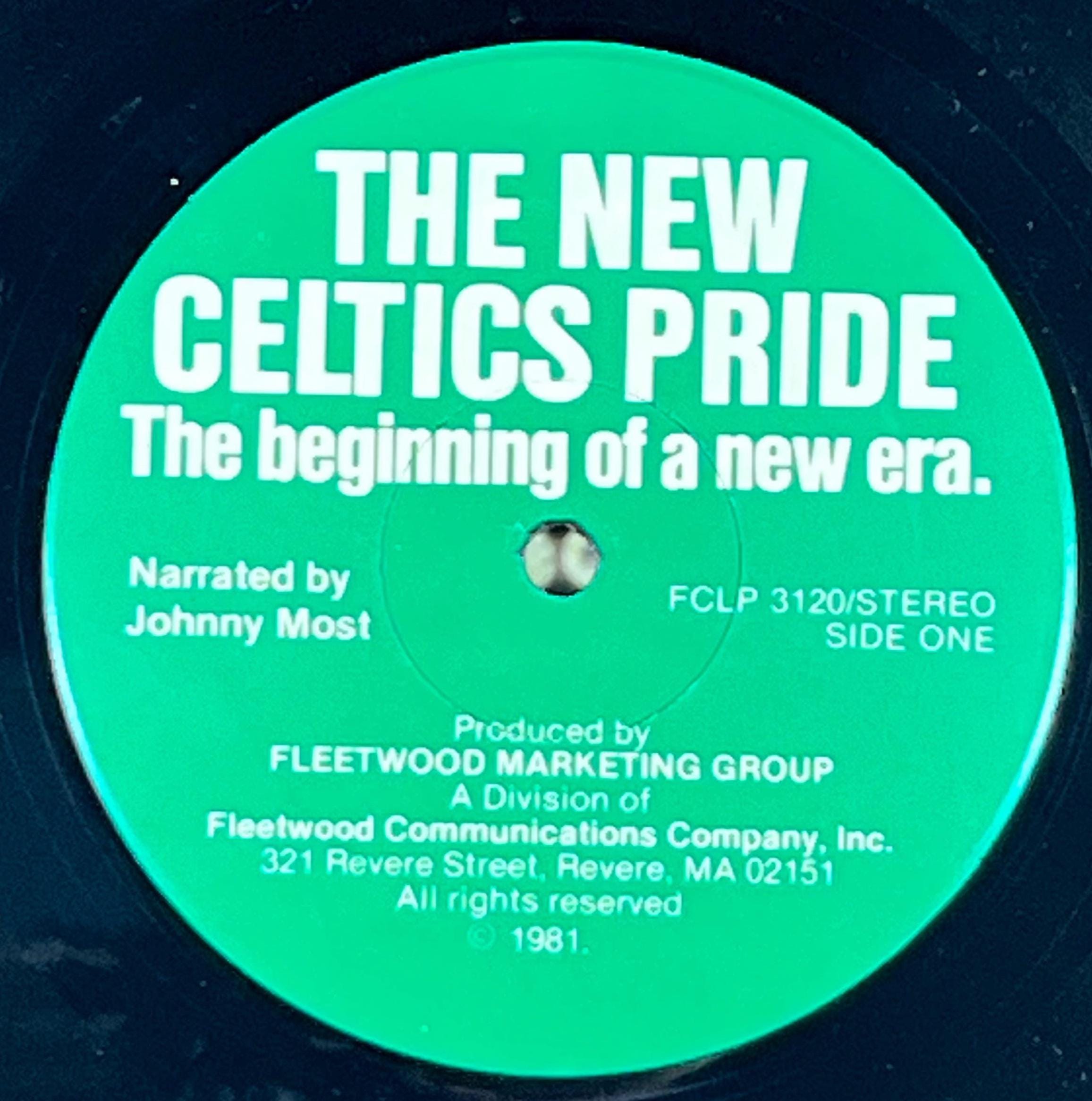 Vintage Vinyl the New CELTICS Pride Record Album Classic Basketball ...