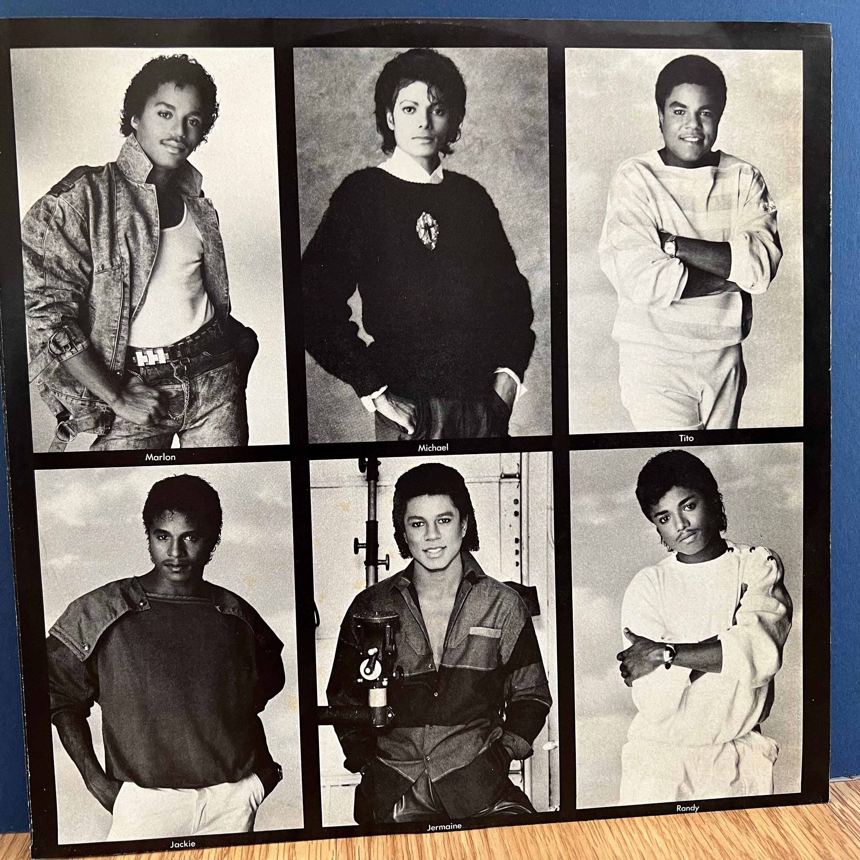Original '84 JACKSONS Victory Record Album 80s Soul Dance in Shrink ...
