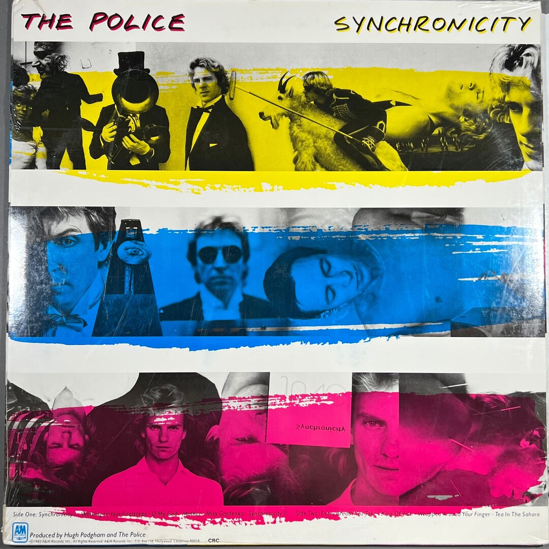 Original SEALED '83 Vinyl the POLICE Synchronicity Record Album Still Sealed Every Breath You ...