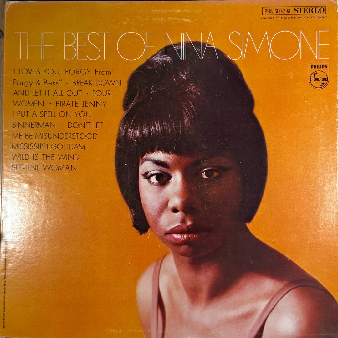 Vintage Vinyl the Best of NINA SIMONE Record Album Classic 60s Jazz ...