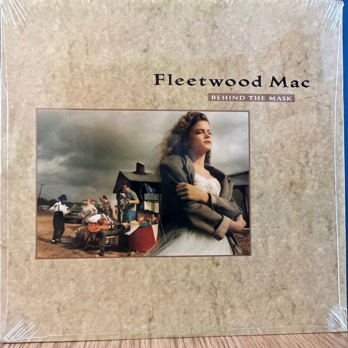 Original '90 FLEETWOOD MAC Behind the Mask Record Album Still SEALED ...