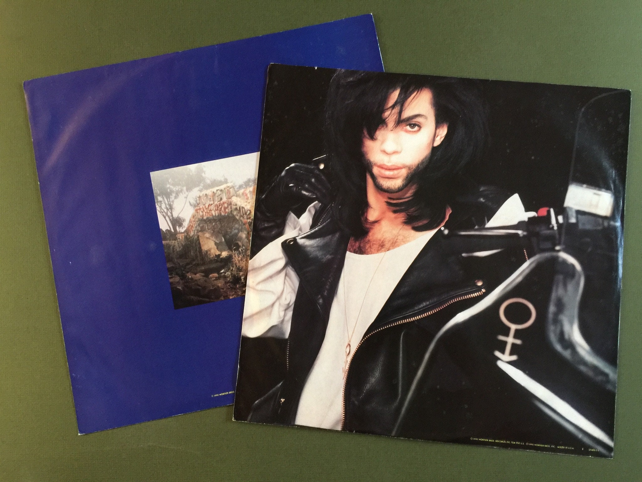 Original '90 Vinyl PRINCE Graffiti Bridge Double Record Album Vintage ...