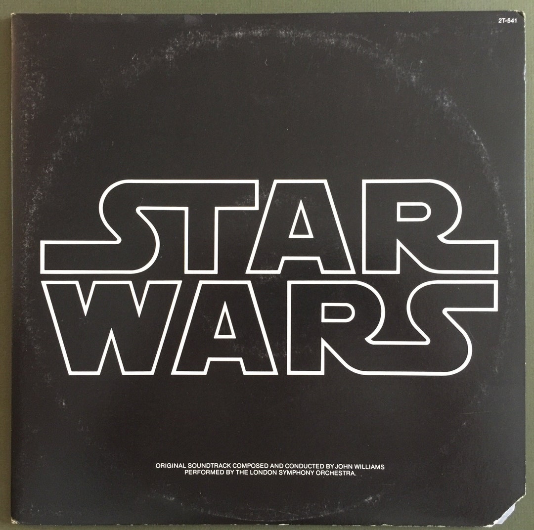 Rare Original '77 Vinyl STAR WARS Soundtrack Double Record Album Set ...