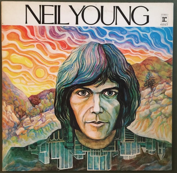 Vintage '70s Vinyl NEIL YOUNG Self Titled Debut Record | Etsy