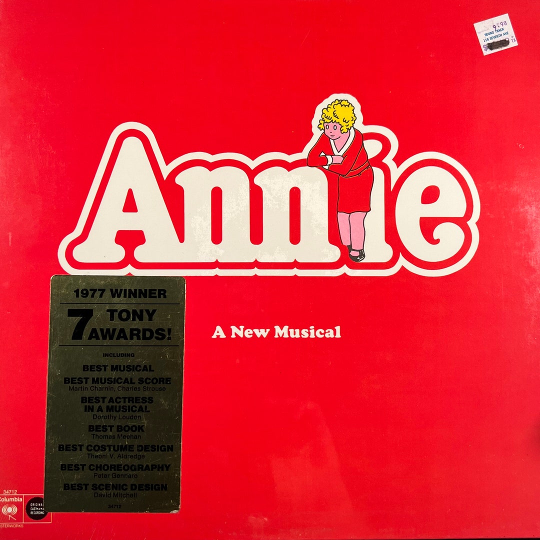 Original '77 ANNIE Musical Original Cast Recording Record Album Still ...