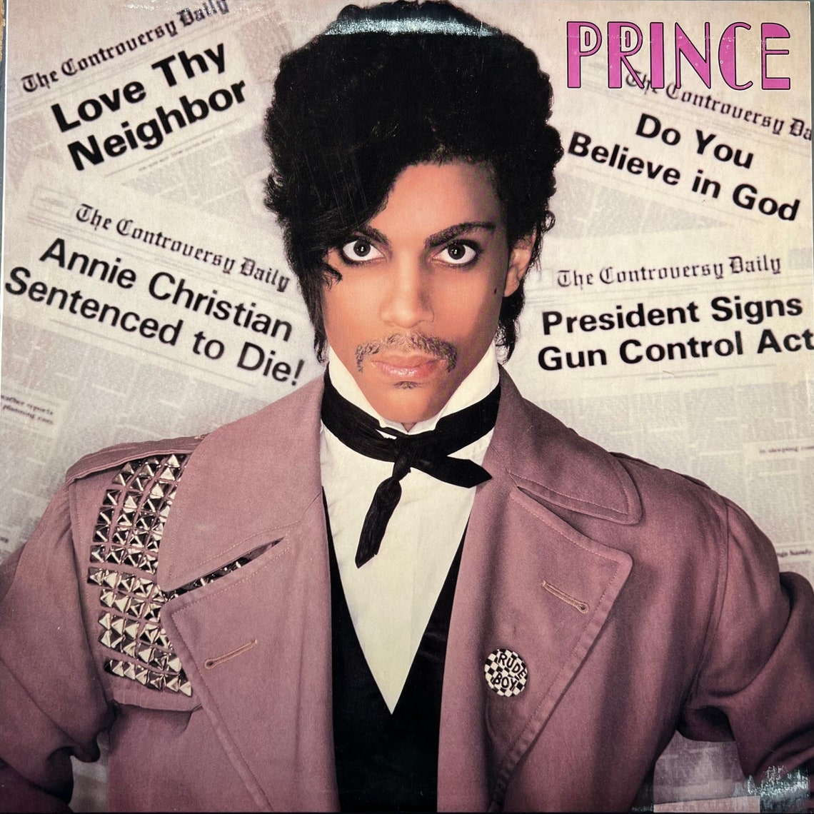 Vintage '81 PRINCE Controversy Record Album Classic 80s Funk Rock ...