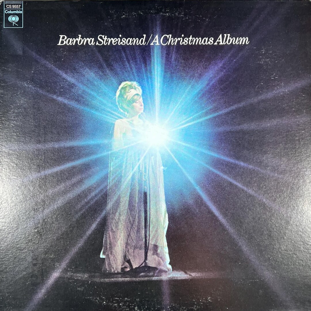 Vintage Holiday Vinyl BARBRA STREISAND A Christmas Album Record 60s ...