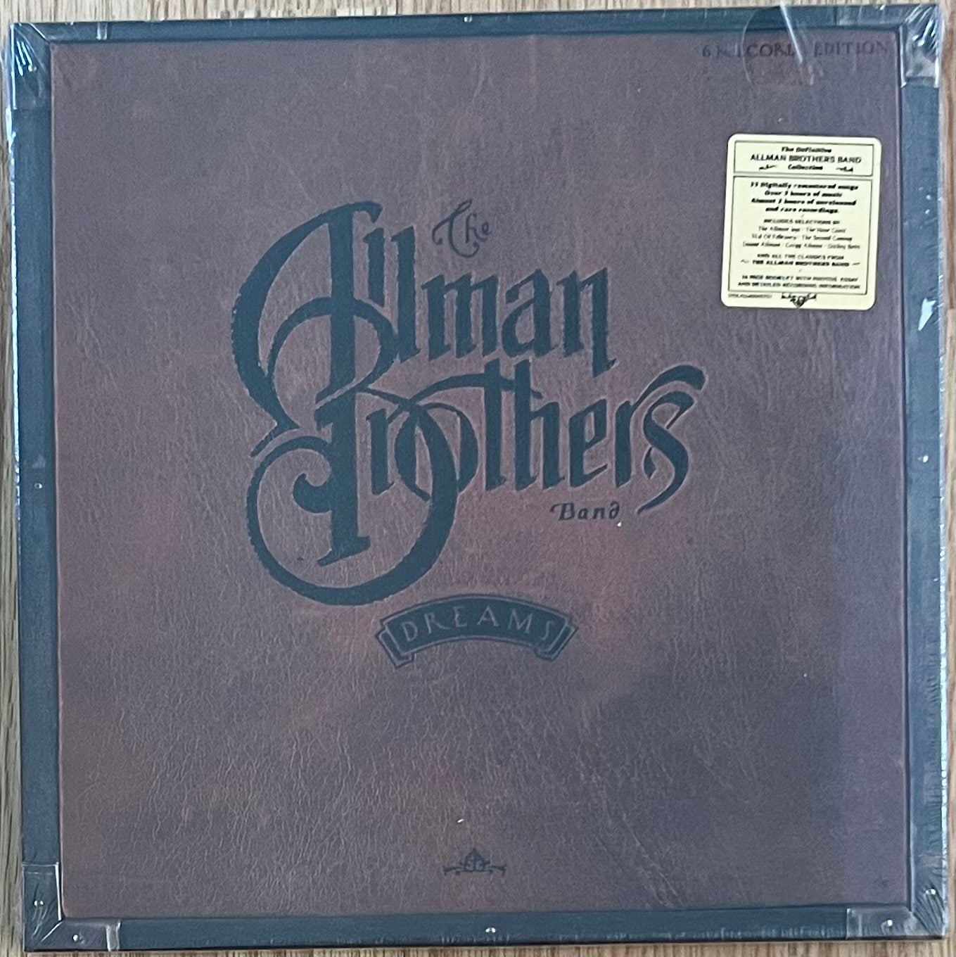 Rare Original '89 ALLMAN BROTHERS Band Dreams 6-record Box Set Still ...