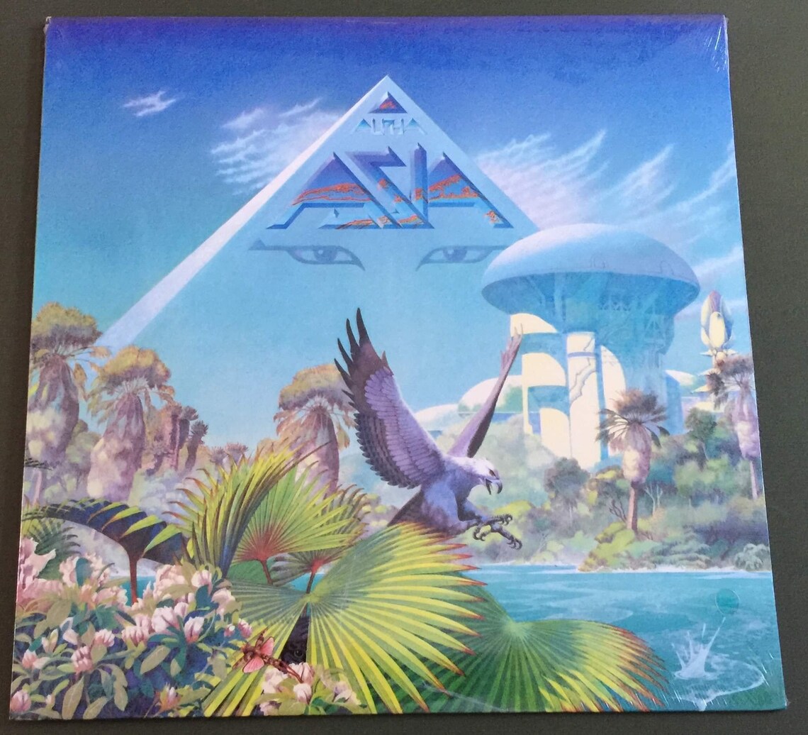 Original '83 Prog Vinyl ASIA Alpha Record Album Still SEALED Vintage ...