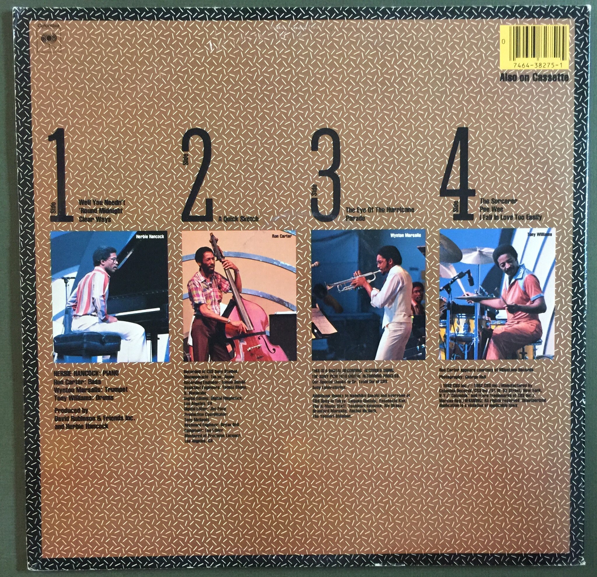 Vintage Jazz Funk Vinyl HERBIE HANCOCK QUARTET Double Record Album Set ...