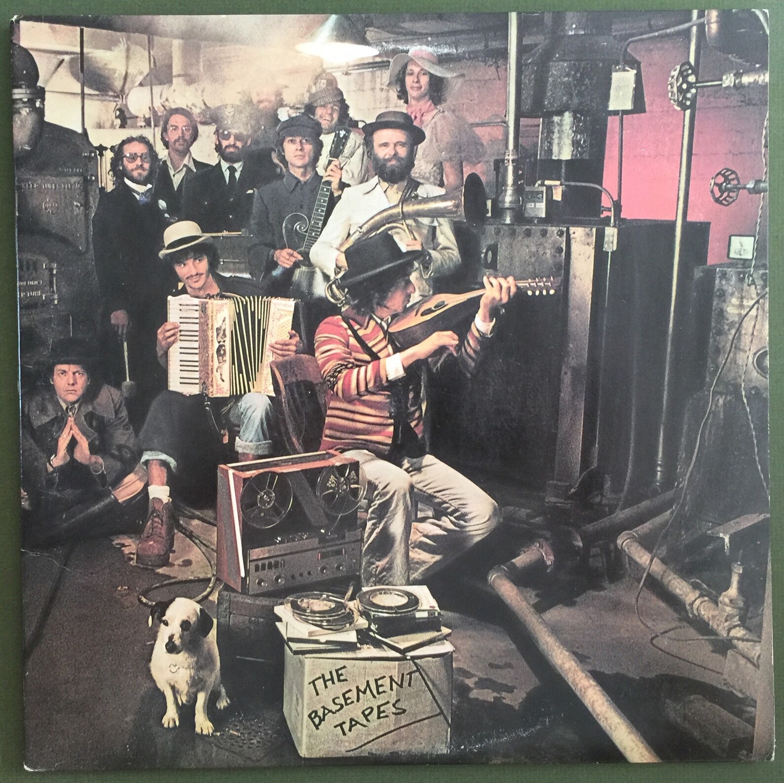 Vintage Classic '75 Vinyl Bob Dylan & the Band the BASEMENT TAPES ...