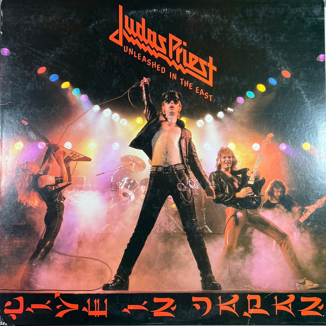 Original '79 Vinyl JUDAS PRIEST Unleashed in the East Record Album Live ...