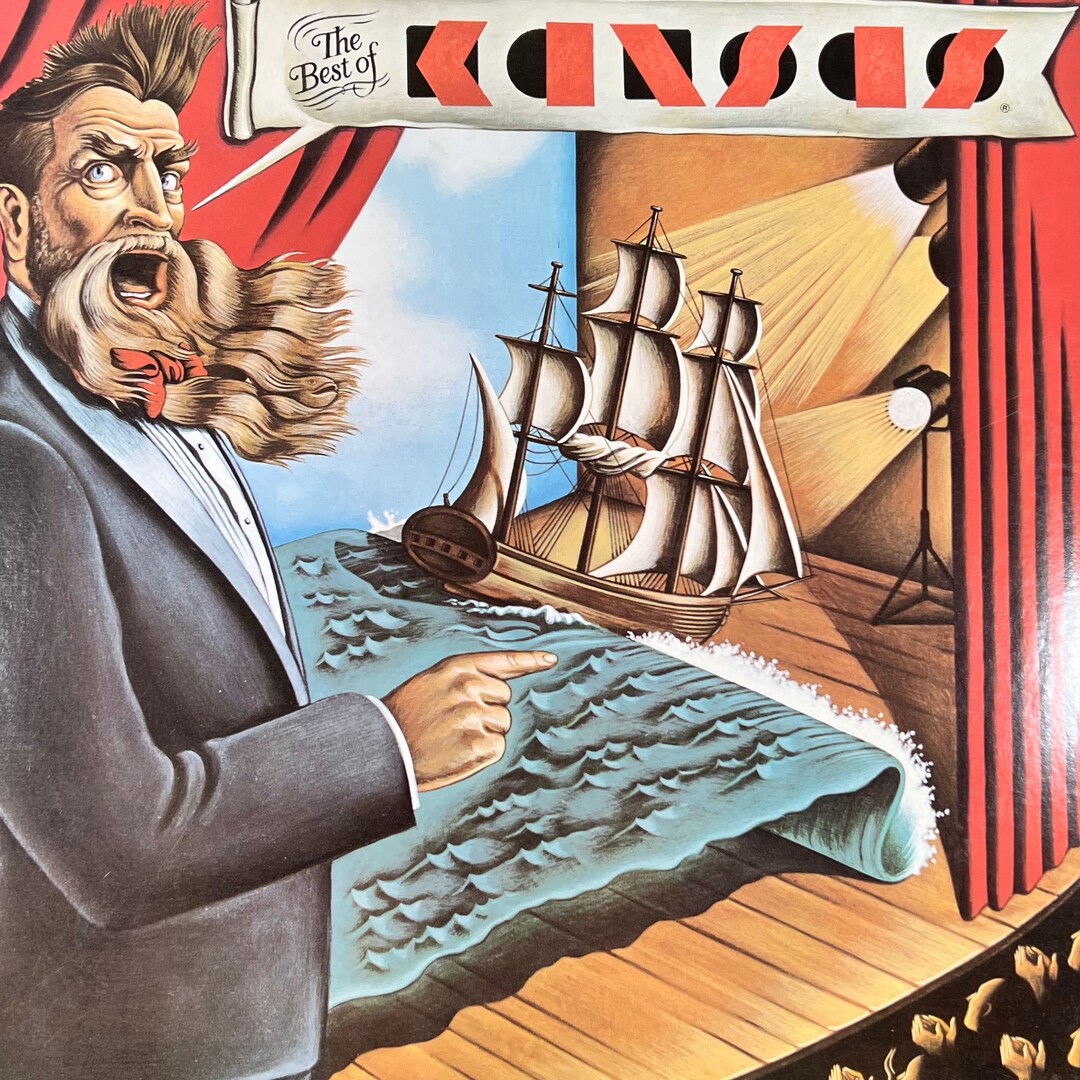 Original '84 Vinyl the Best of KANSAS Record Album Dust in the Wind ...