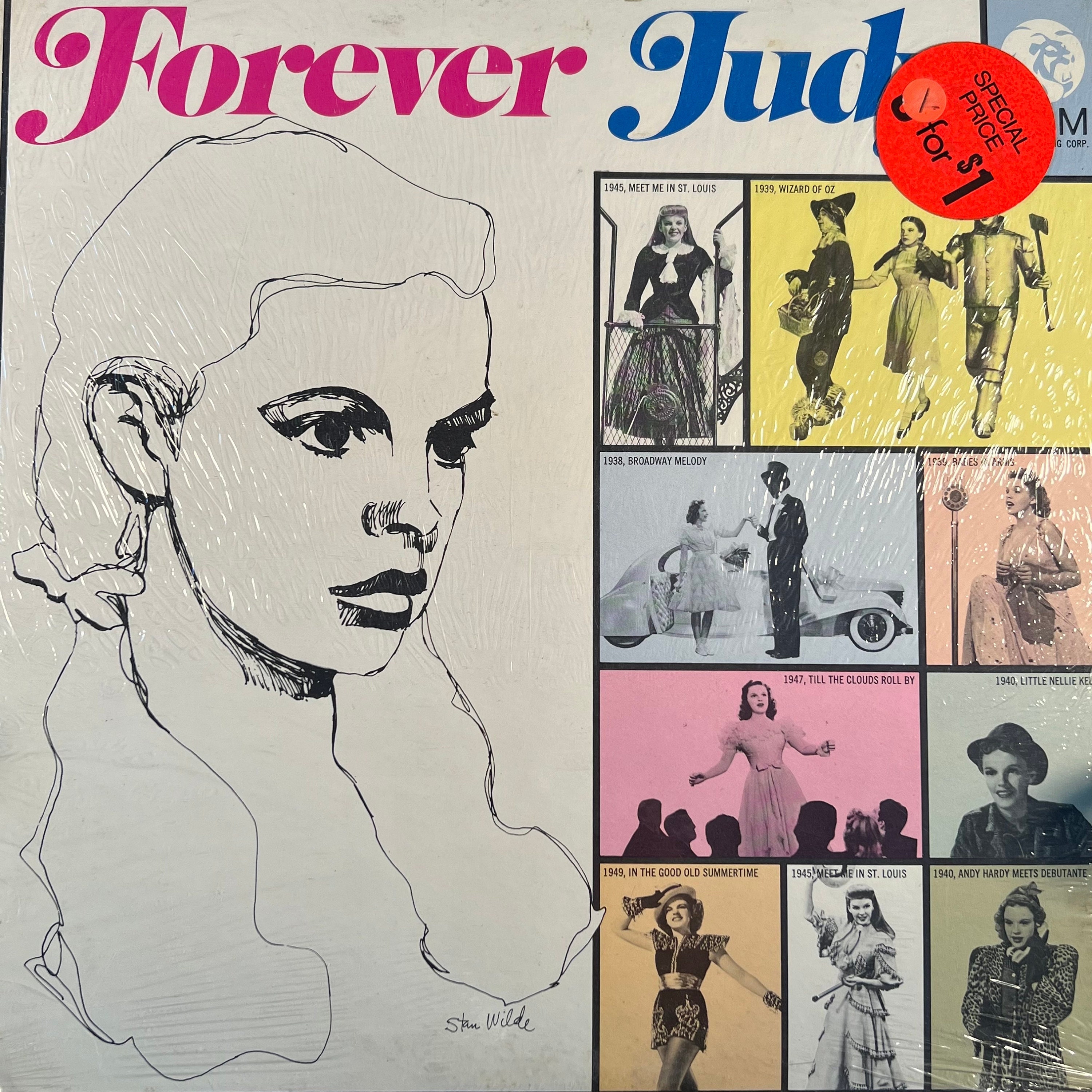 Vintage 60s JUDY GARLAND Forever Record Album Classic Pop - Etsy