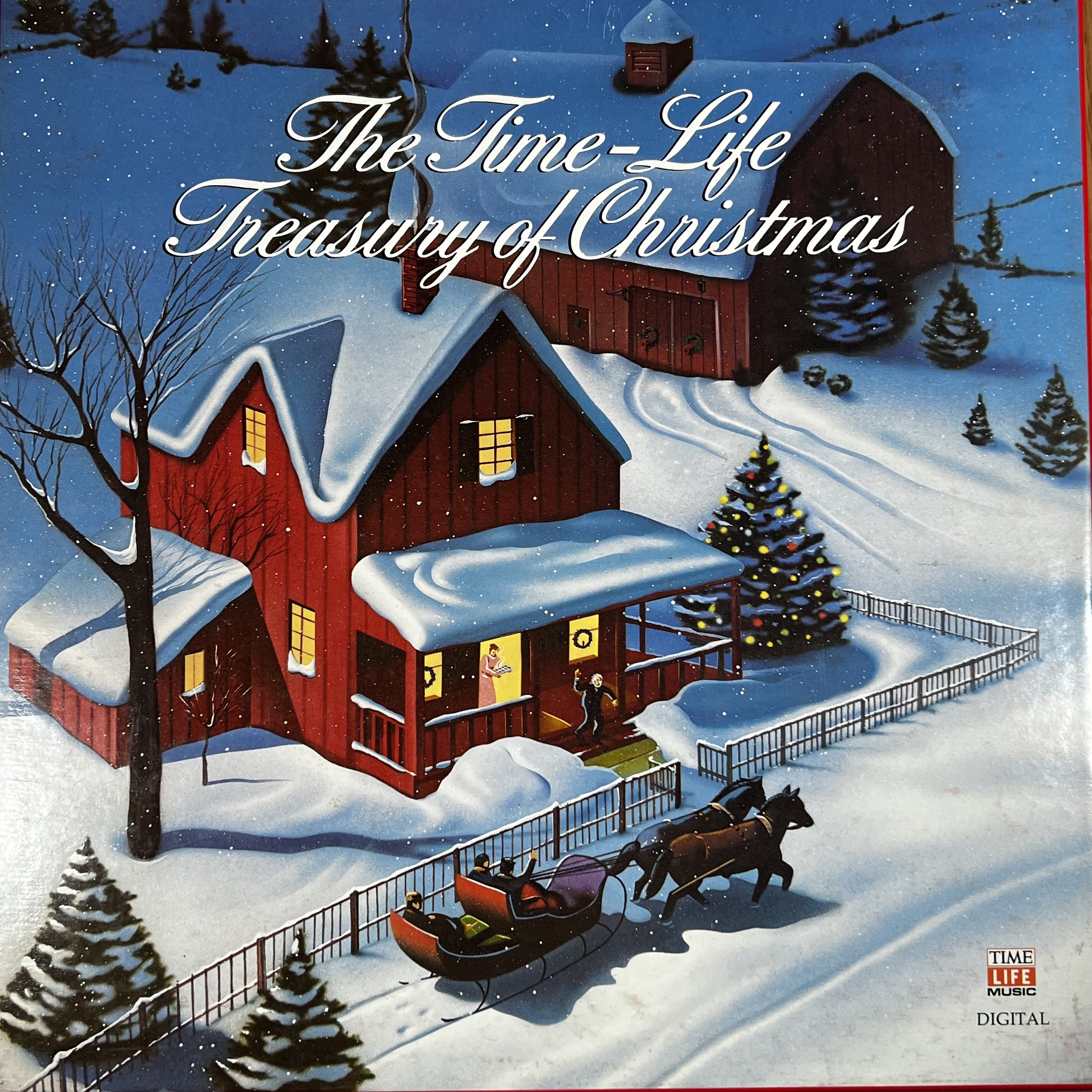 Rare Original '87 Holiday Vinyl the Time-life Treasury of CHRISTMAS ...