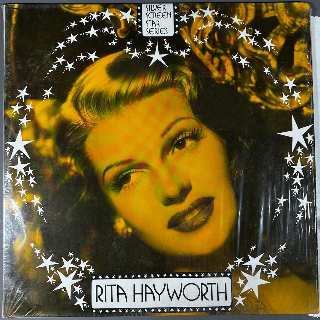 Classic Hollywood Vinyl RITA HAYWORTH Silver Screen Star Series Record ...