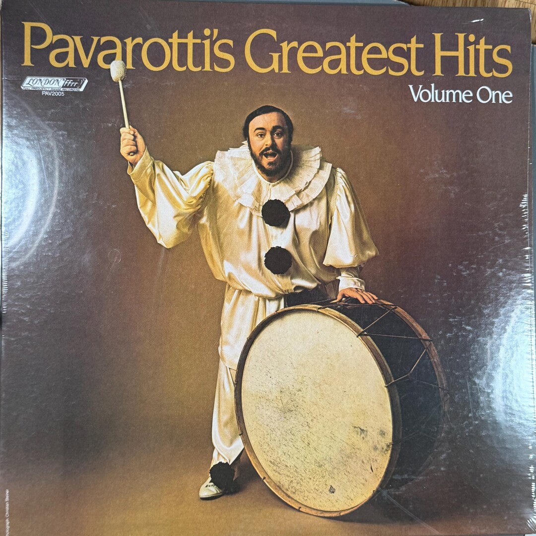 Vinilo clásico de ópera sellado Álbum de grandes éxitos de PAVAROTTI ...
