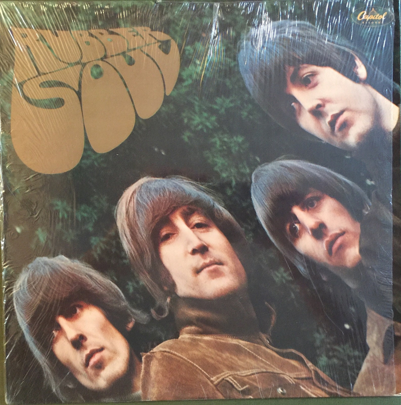 Vintage Classic Vinyl the BEATLES Rubber Soul Record Album 60s ...