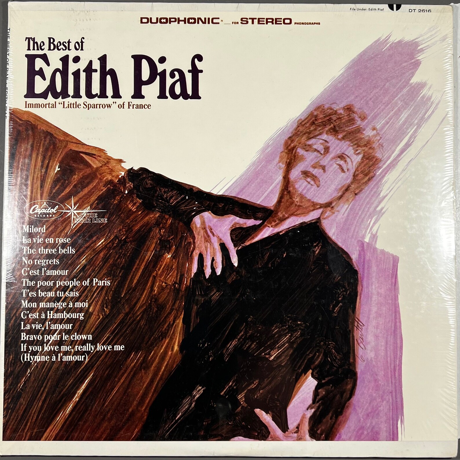 Vintage SEALED Vinyl EDITH PIAF Best of Record Album 60s - Etsy