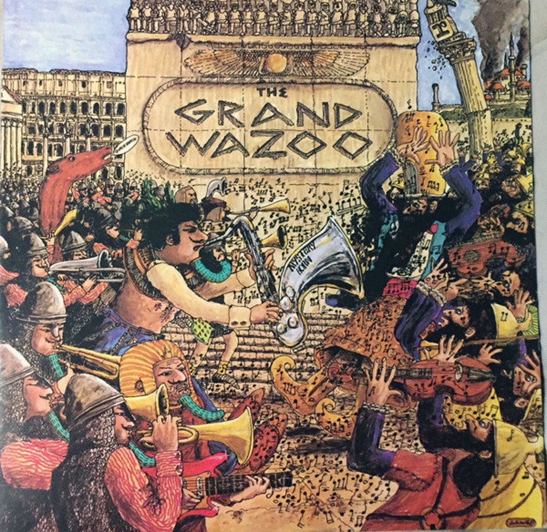 Rare Vintage 70s ZAPPA Vinyl Grand Wazoo Record Album Mothers of ...
