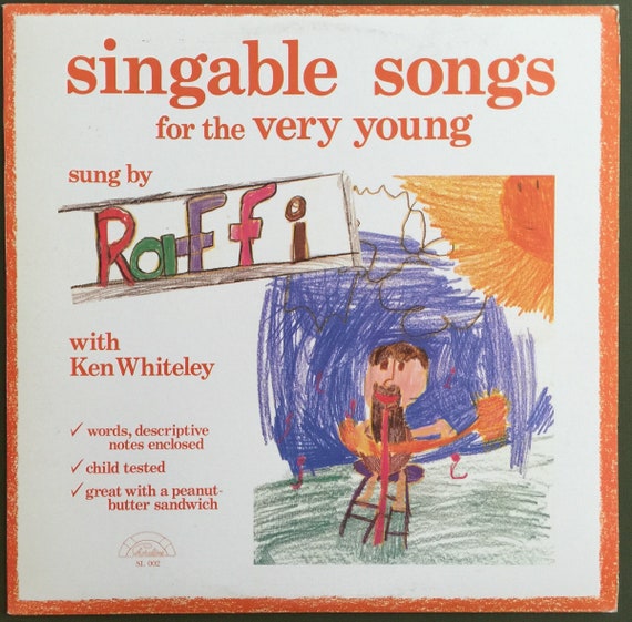 Rare Original Children's Vinyl RAFFI Singable Songs for - Etsy