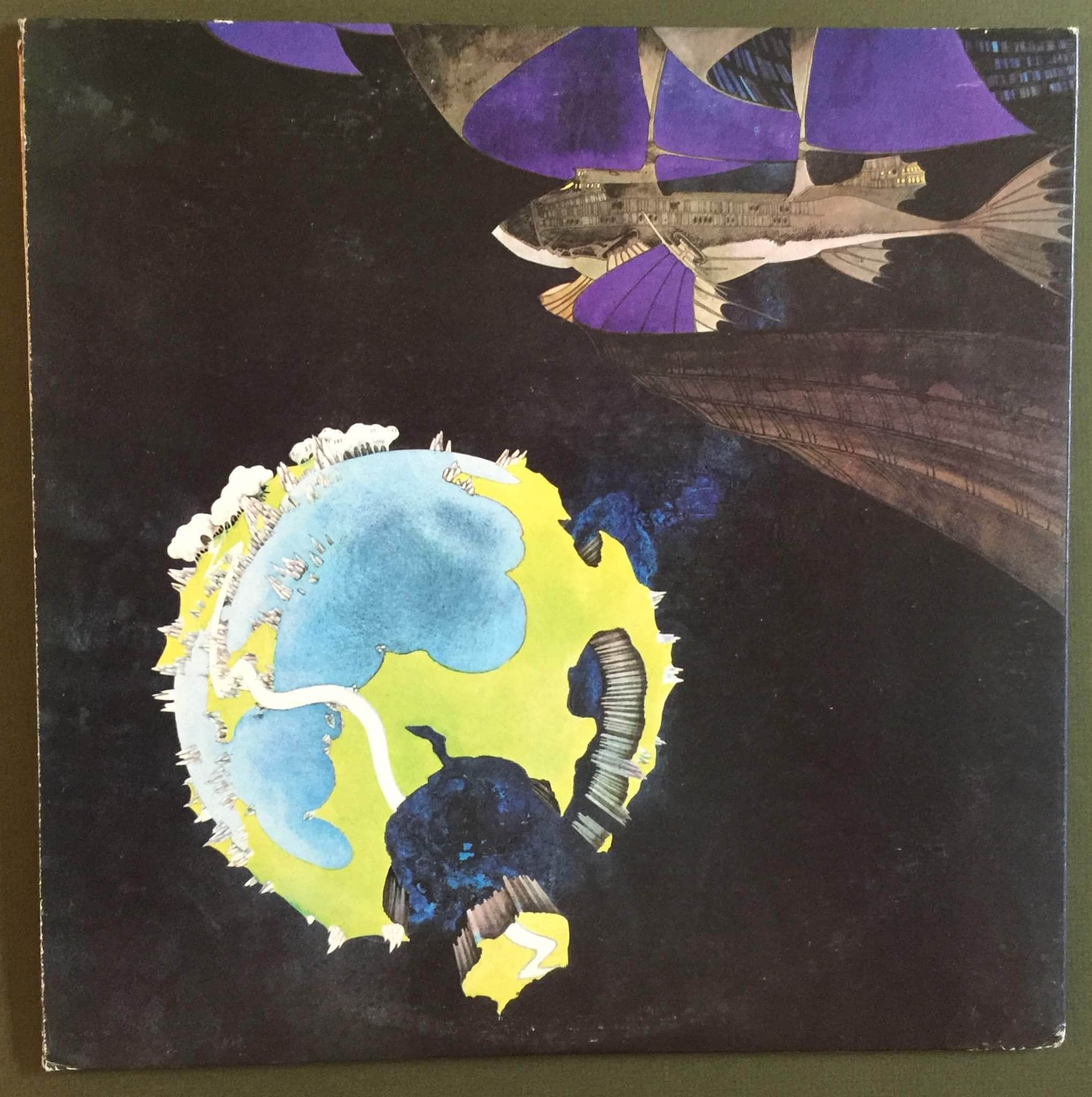 Vintage 70s Prog Rock Vinyl YES Fragile Record Album Atlantic Rick ...