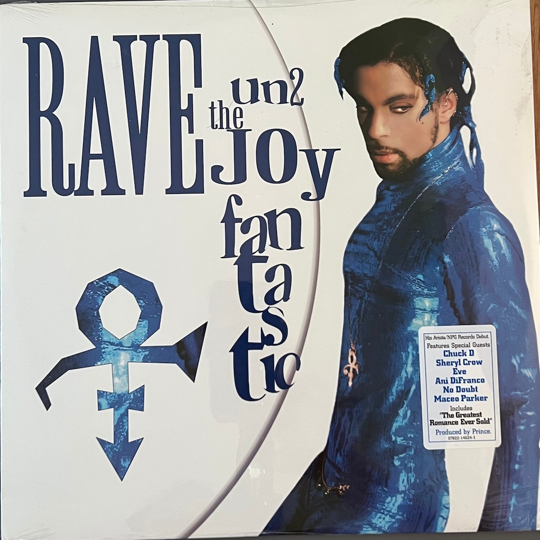 Rare Original '99 Vinyl PRINCE Rave Un2 the Joy Fantastic Double Record ...