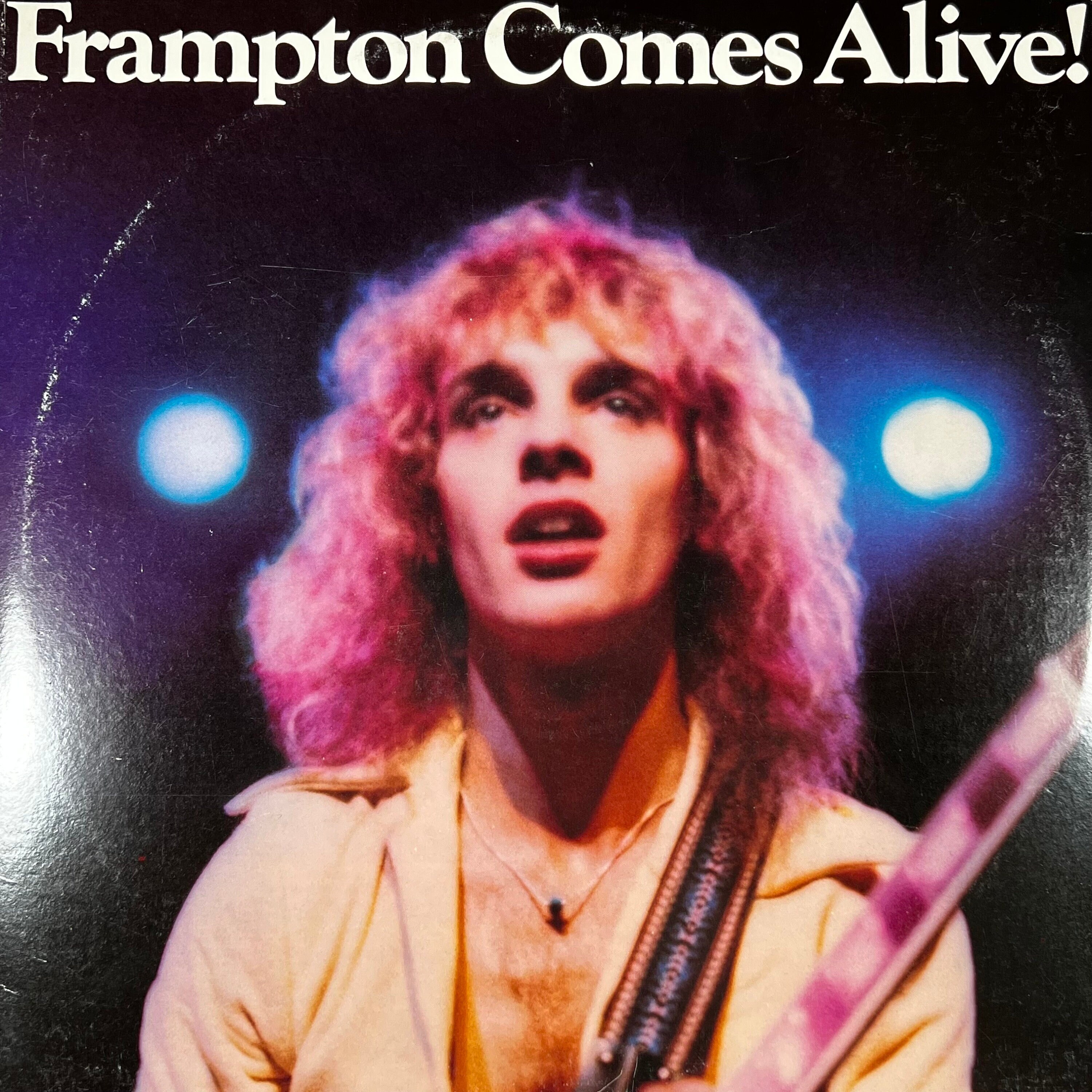 Vintage '76 Classic Rock Vinyl Peter FRAMPTON COMES ALIVE Double Record ...