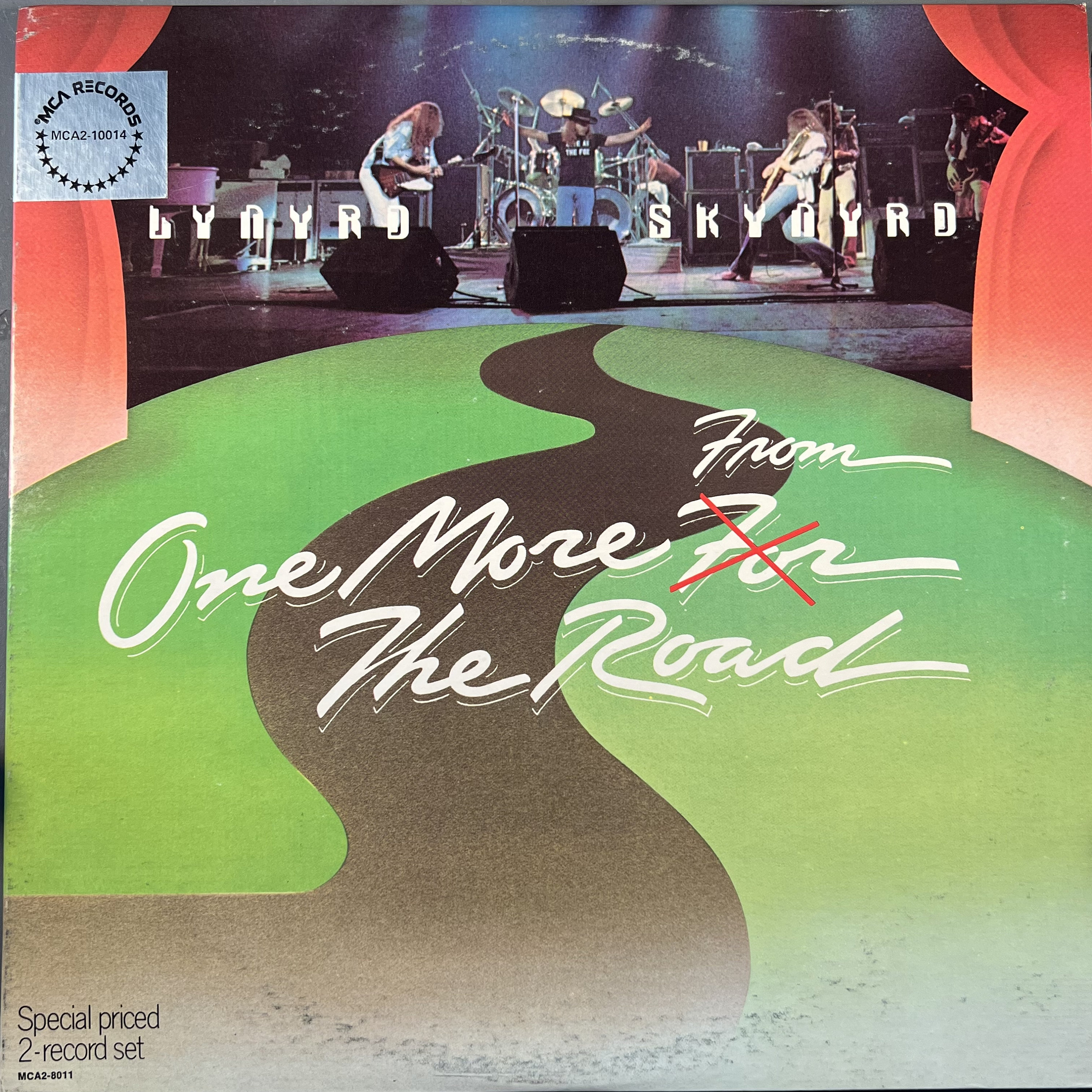 Vintage '76 LYNYRD SKYNYRD One More From the Road Double Record Album ...