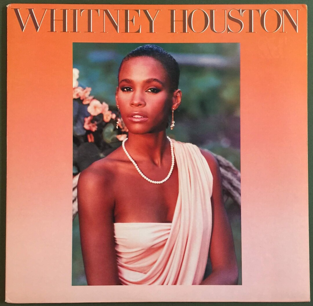 Vintage '85 Vinyl WHITNEY HOUSTON Debut Record Album 80s Classic Soul ...
