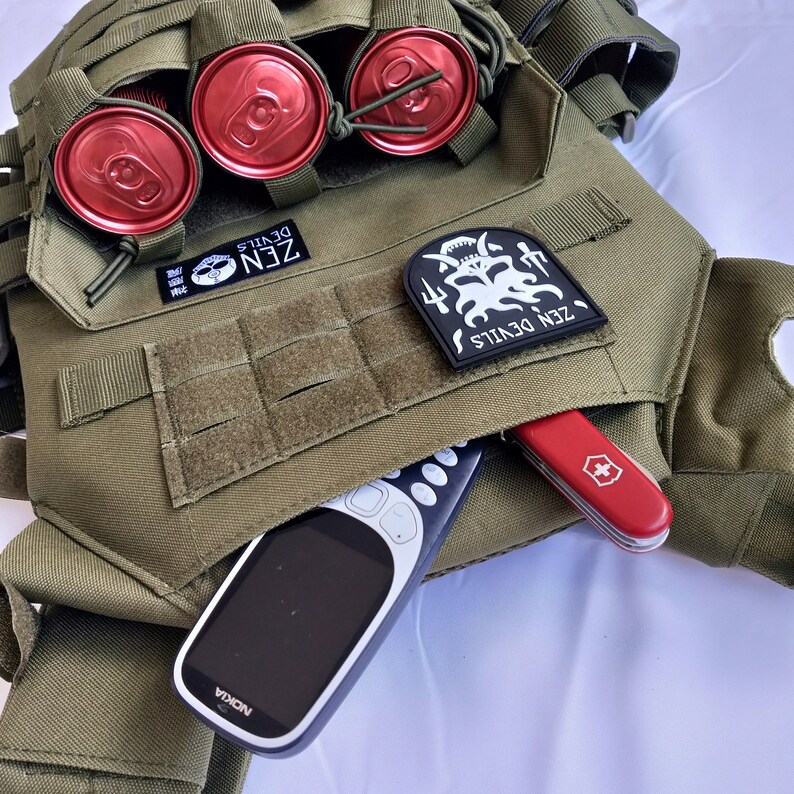 Zen Devils - the Ghost Tactical Vest (army Green) Plate Carrier ...