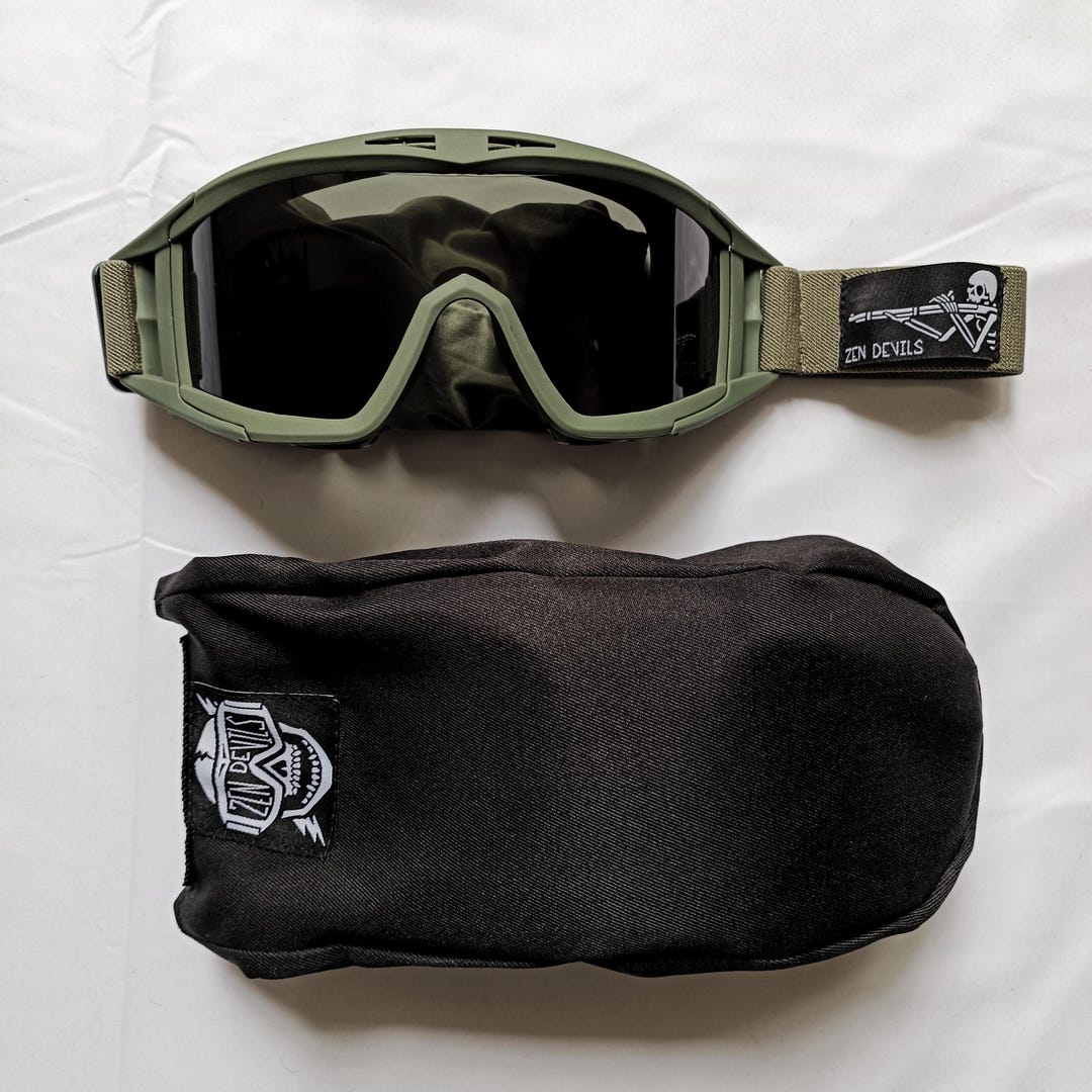 Zen Devils - the Ashes Storm Goggles [army Green] Tactical Tacticool ...
