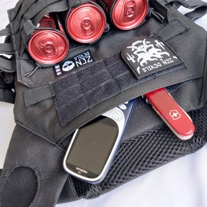 Zen Devils - the Ghost Tactical Vest (black) Plate Carrier Techwear ...