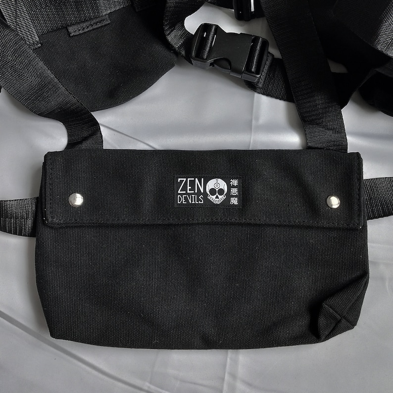 Zen Devils the Battle Harness Bags Straps Waist Bag Samurai - Etsy