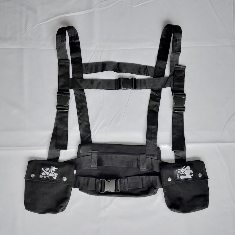 Zen Devils the Battle Harness Bags Straps Waist Bag Samurai - Etsy