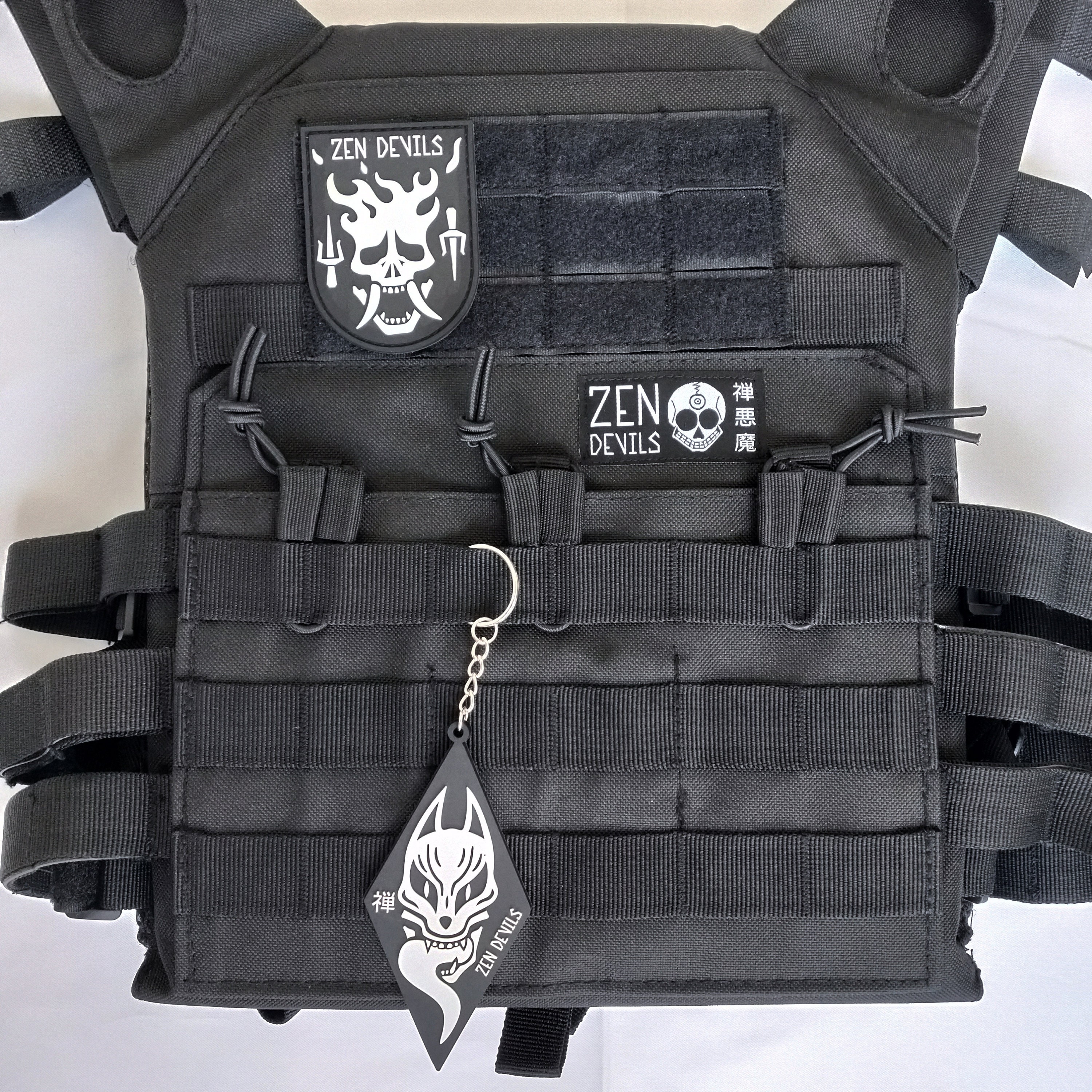 Zen Devils - the Ghost Tactical Vest (black) Plate Carrier Zen Devils - the Ghost Tactical Vest (black) Plate Carrier
