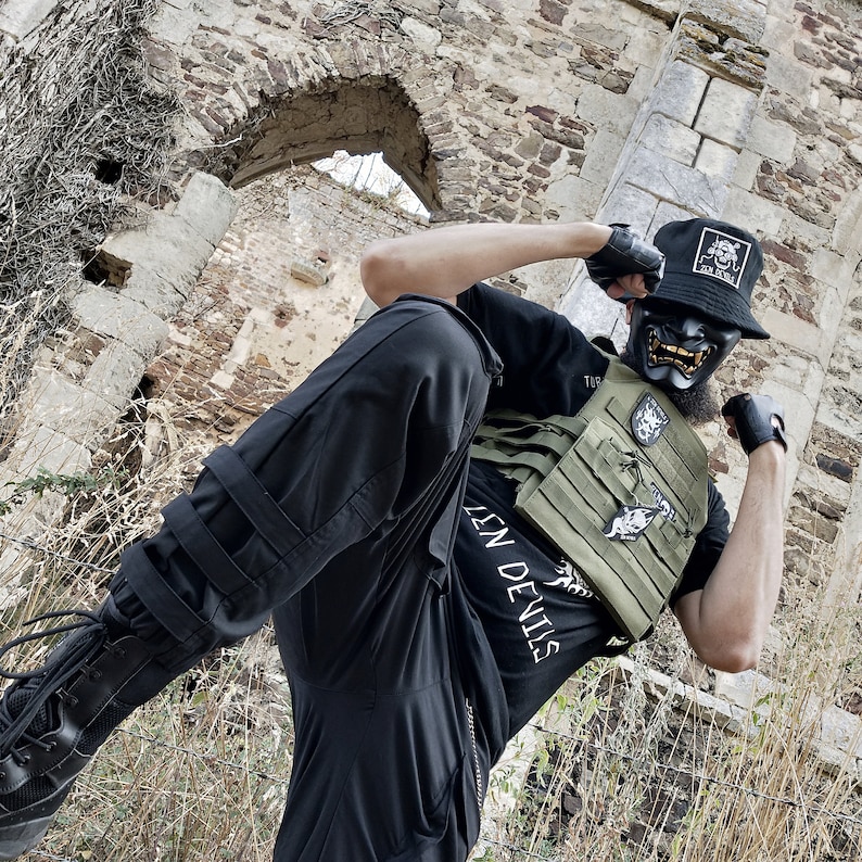 Zen Devils the Ghost Tactical Vest army Green Plate - Etsy