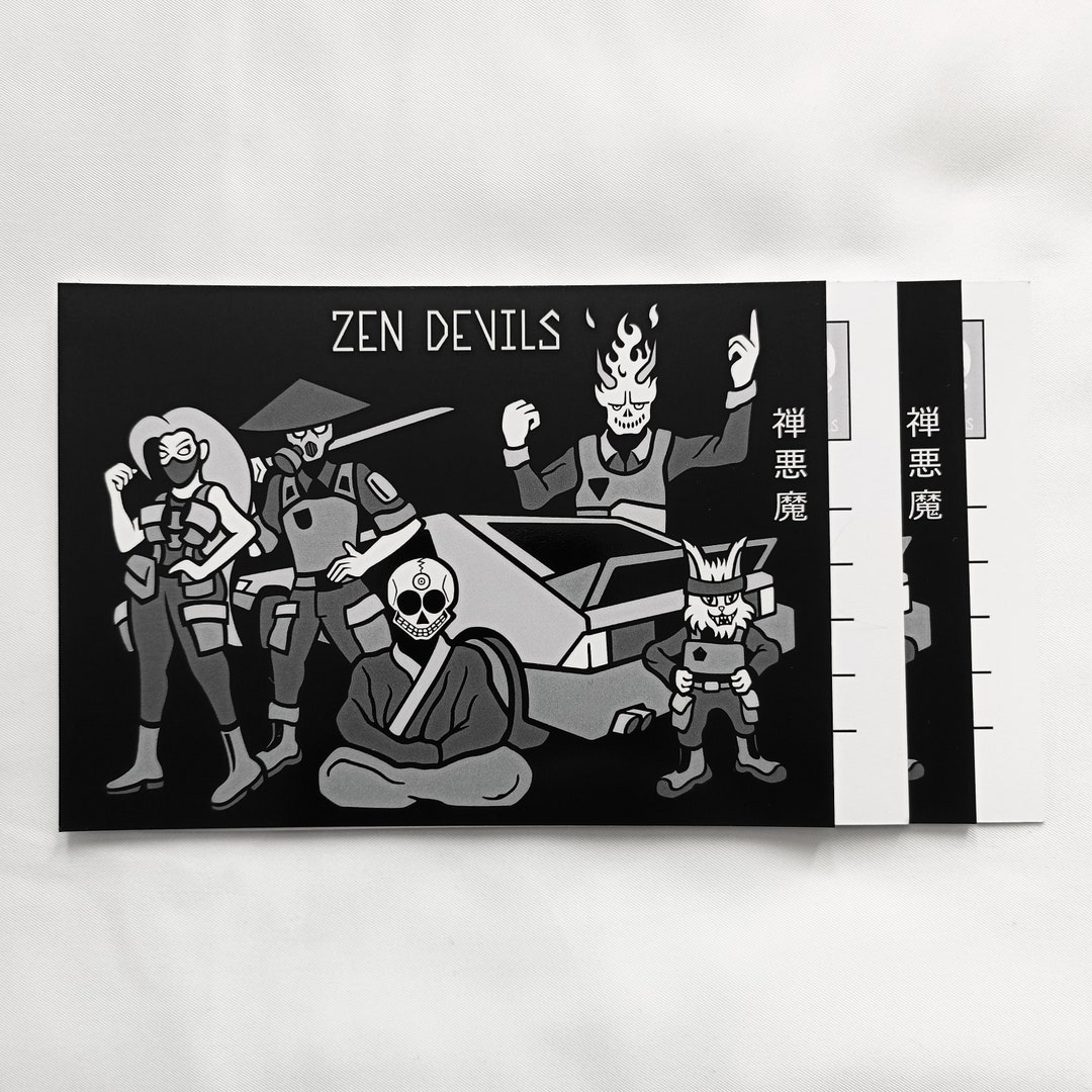 Zen Devils - Society Postcards Techwear Warcore Dark Tactical Urban ...