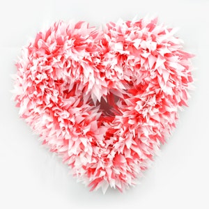 Heart Confetti Wreath - Etsy
