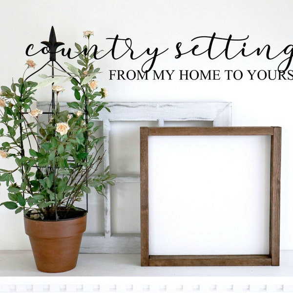 12x12 Wood Sign - Etsy