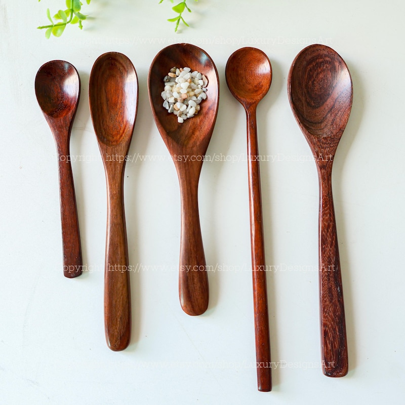 Wood Tea Spoon - Etsy