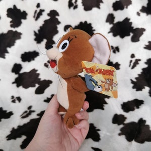 Vintage Jerry From Tom and Jerry Plush Bean Bag Soft Toy RARE ...
