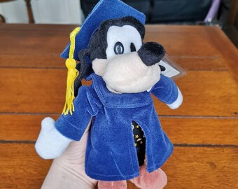 Mickey Mouse Graduation Plush - Etsy UK