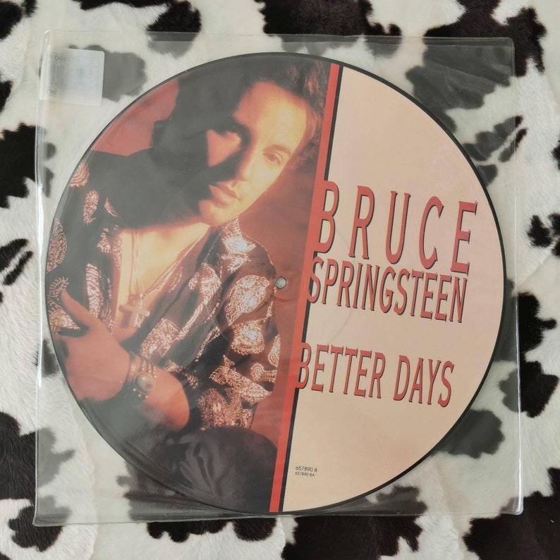 Bruce Springsteen Better Days Picture Disc Vinyl Record - Etsy