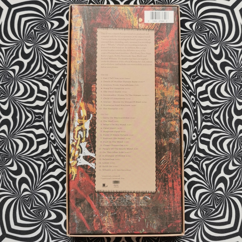 The Ultimate Kansas Box Set 1994 Limited Edition 2 CD Box Set - Etsy