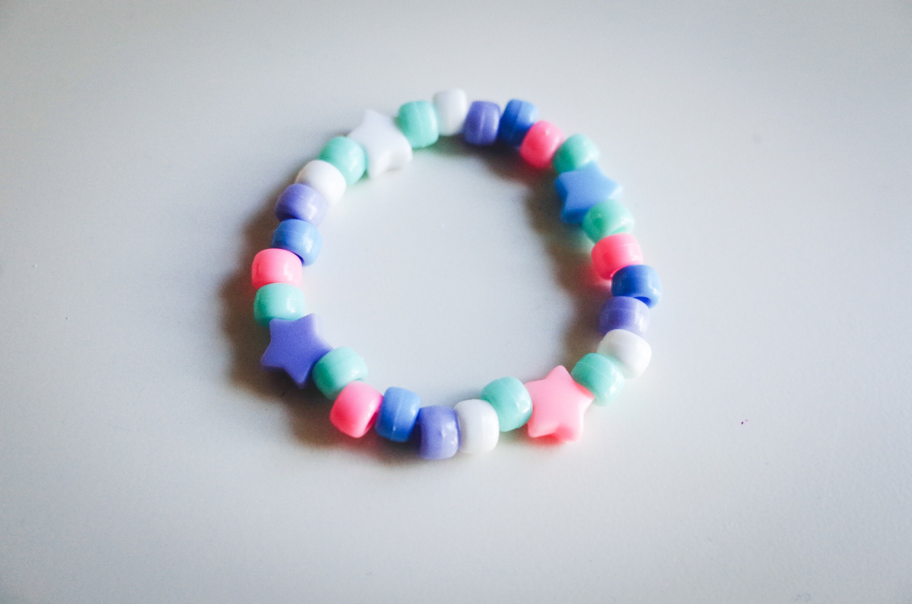 PASTEL GOTH 1 Kandi Kawaii Bracelet Nu Goth Aesthetic Raver | Etsy