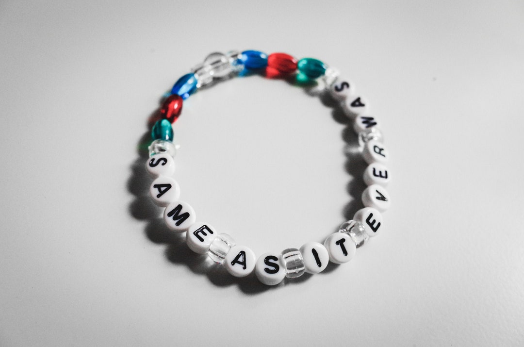Same as It Ever Was Kandi Bracelet, New Wave Fan, Indie Eighties Pop ...